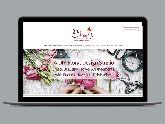 Bloom Website Design – Studio Foronda